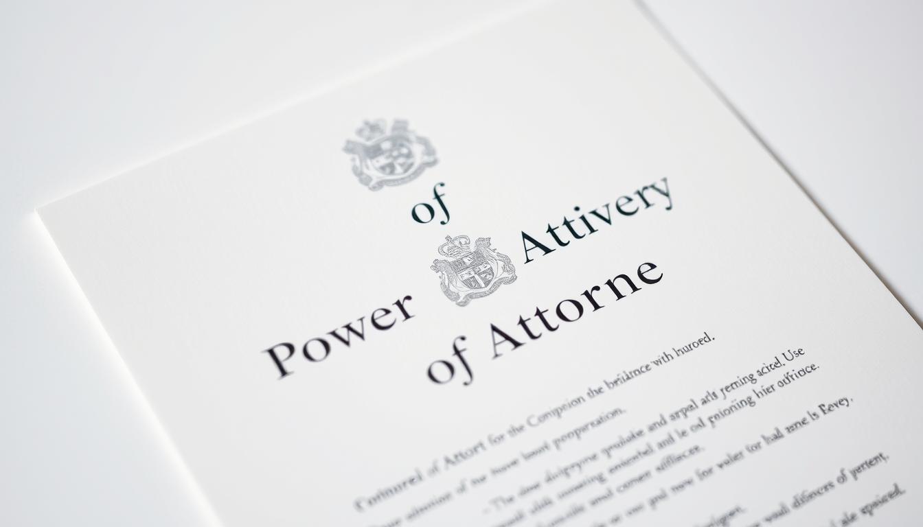 Understand the Look of a UK Power of Attorney Certificate