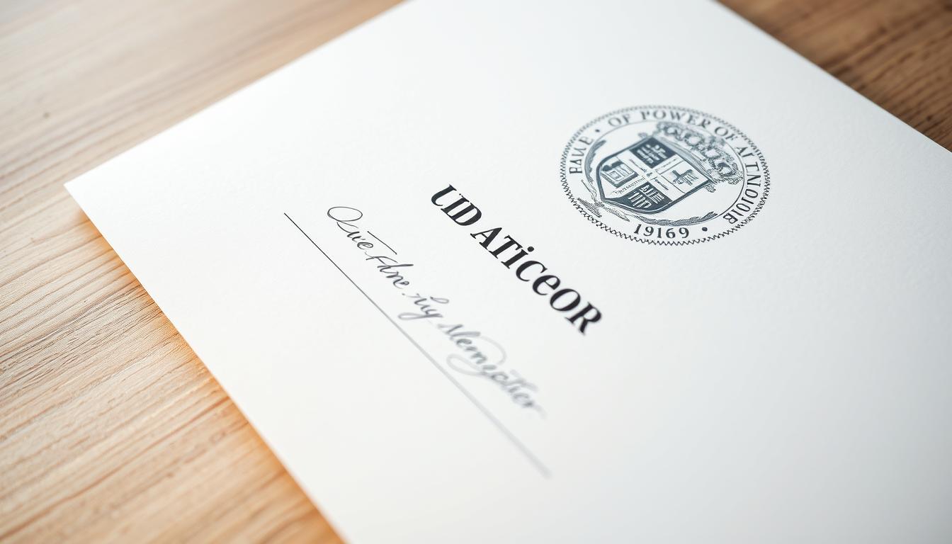 Understand the Look of a UK Power of Attorney Certificate