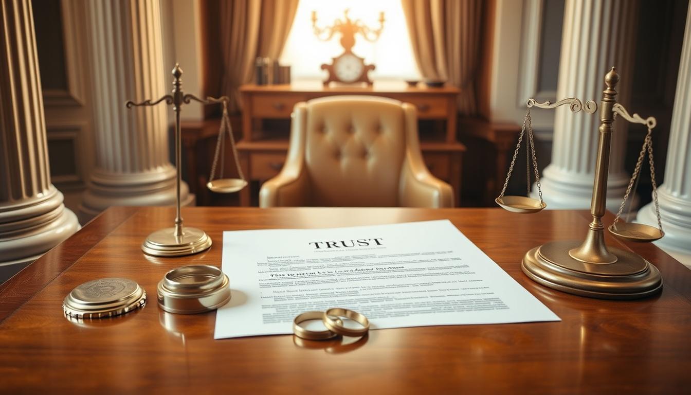 does putting assets in a trust protect from divorce?