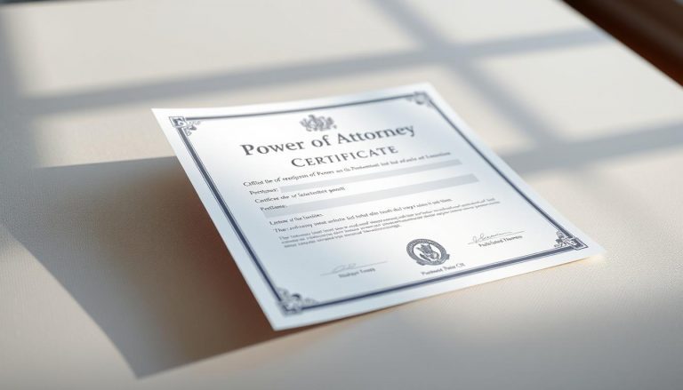 Understand the Look of a UK Power of Attorney Certificate