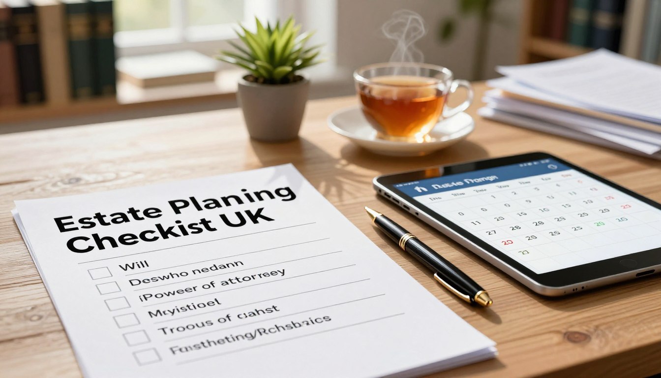 Estate Planning Checklist: 10 Documents Your UK Family Needs